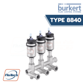 Burkert - Type 8840 - Modular Process Valve Cluster - Distribution and ...